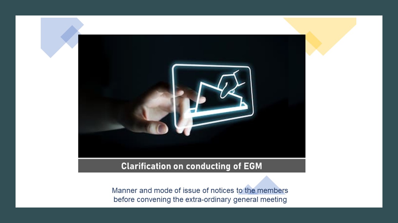 Clarification on notice of EGM - IBA